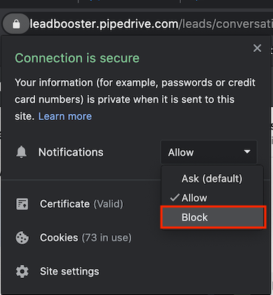 Risoluzione dei problemi: messaging inbox (BETA) - Knowledge Base | Pipedrive